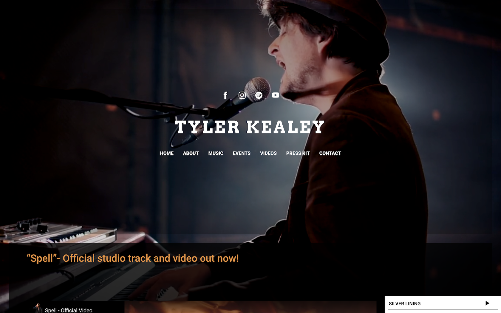 Best Band and Musician Websites | Bandzoogle Reviews and Examples