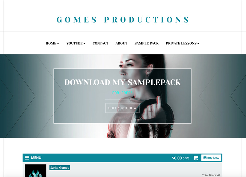 Best Band and Musician Websites | Bandzoogle Reviews and Examples