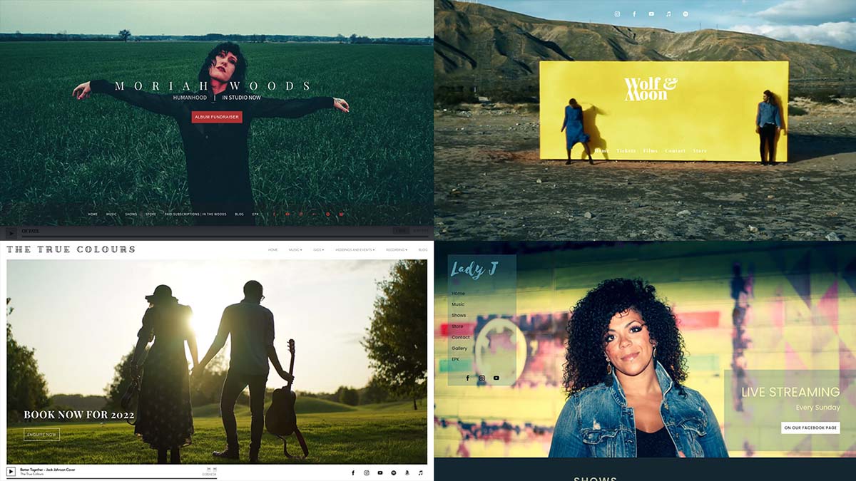 How to build the perfect homepage for your band website | Bandzoogle Blog