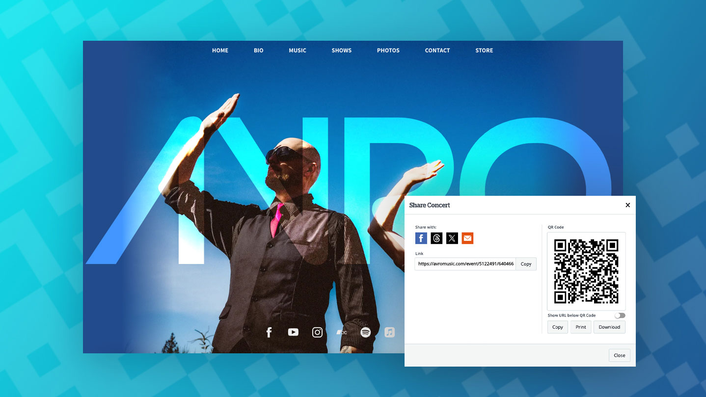 5 ways to use QR codes at live shows | Bandzoogle Blog