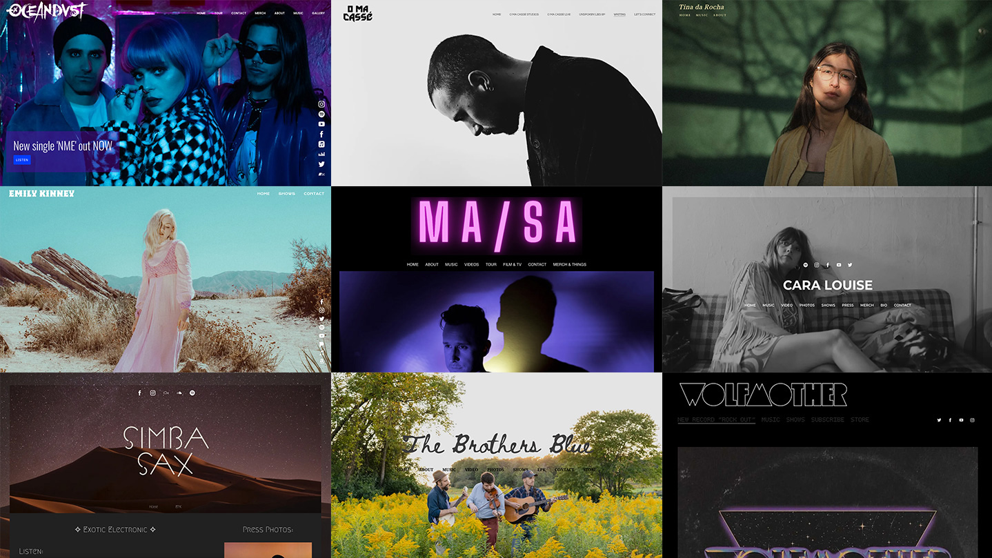 How to make a music website | Bandzoogle Blog