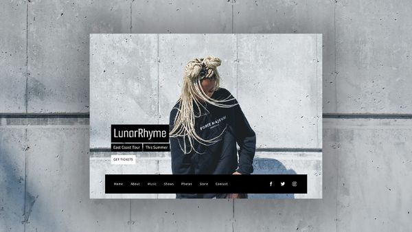 Beautiful Band Website Templates | Bandzoogle Blog