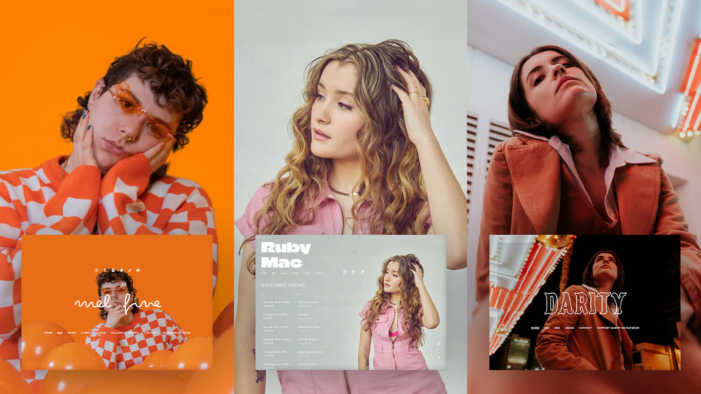 Website design inspiration: Best singer-songwriter websites ...