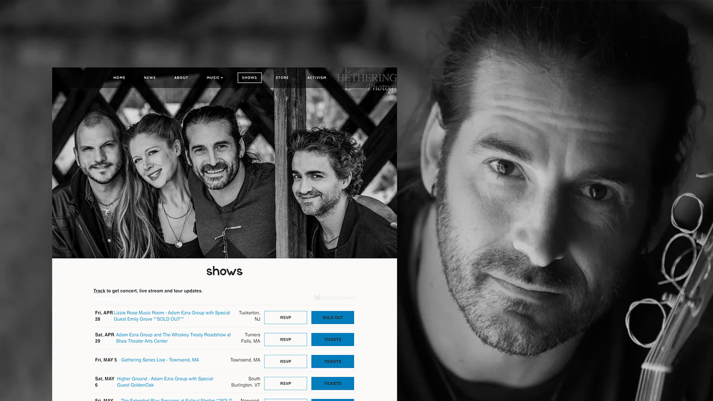 How the Adam Ezra Group boosts ticket sales using landing pages ...