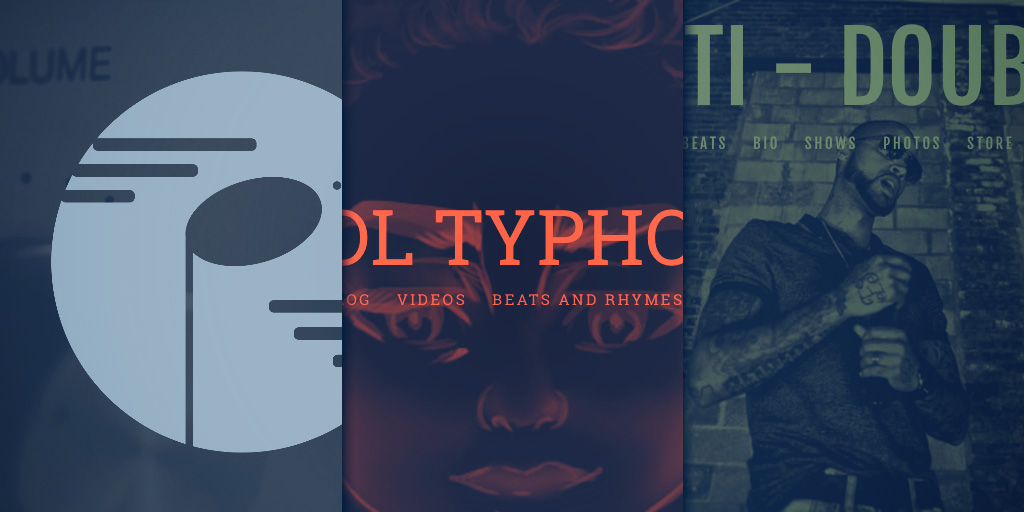 Beat Producer Website Design: 1 Template, 3 Ways | Bandzoogle Blog