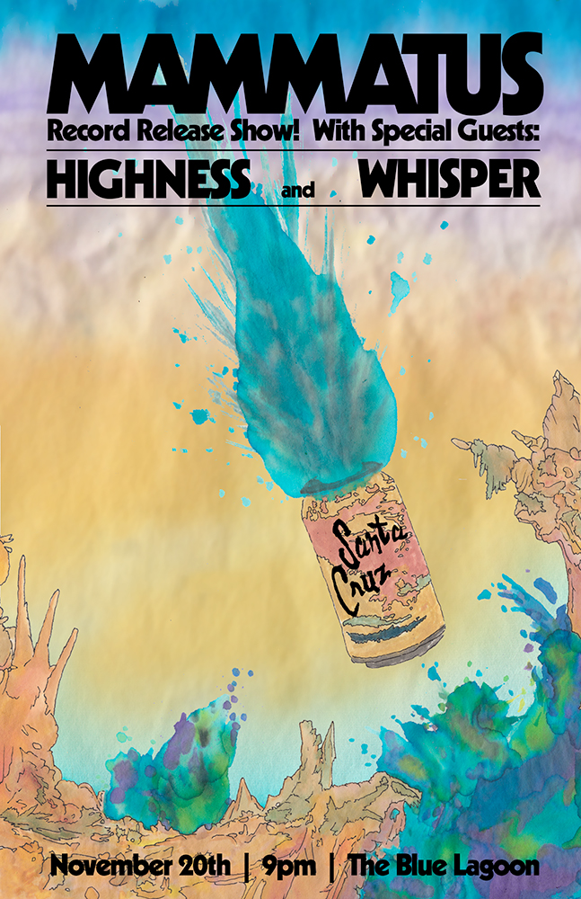 Record Release Show in Santa Cruz Nov 20th