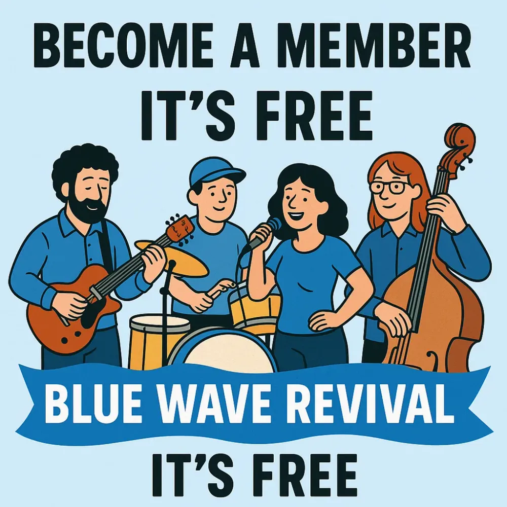Blue Wave Revival Band - Join Now Mailing List/Membership (Its Free)