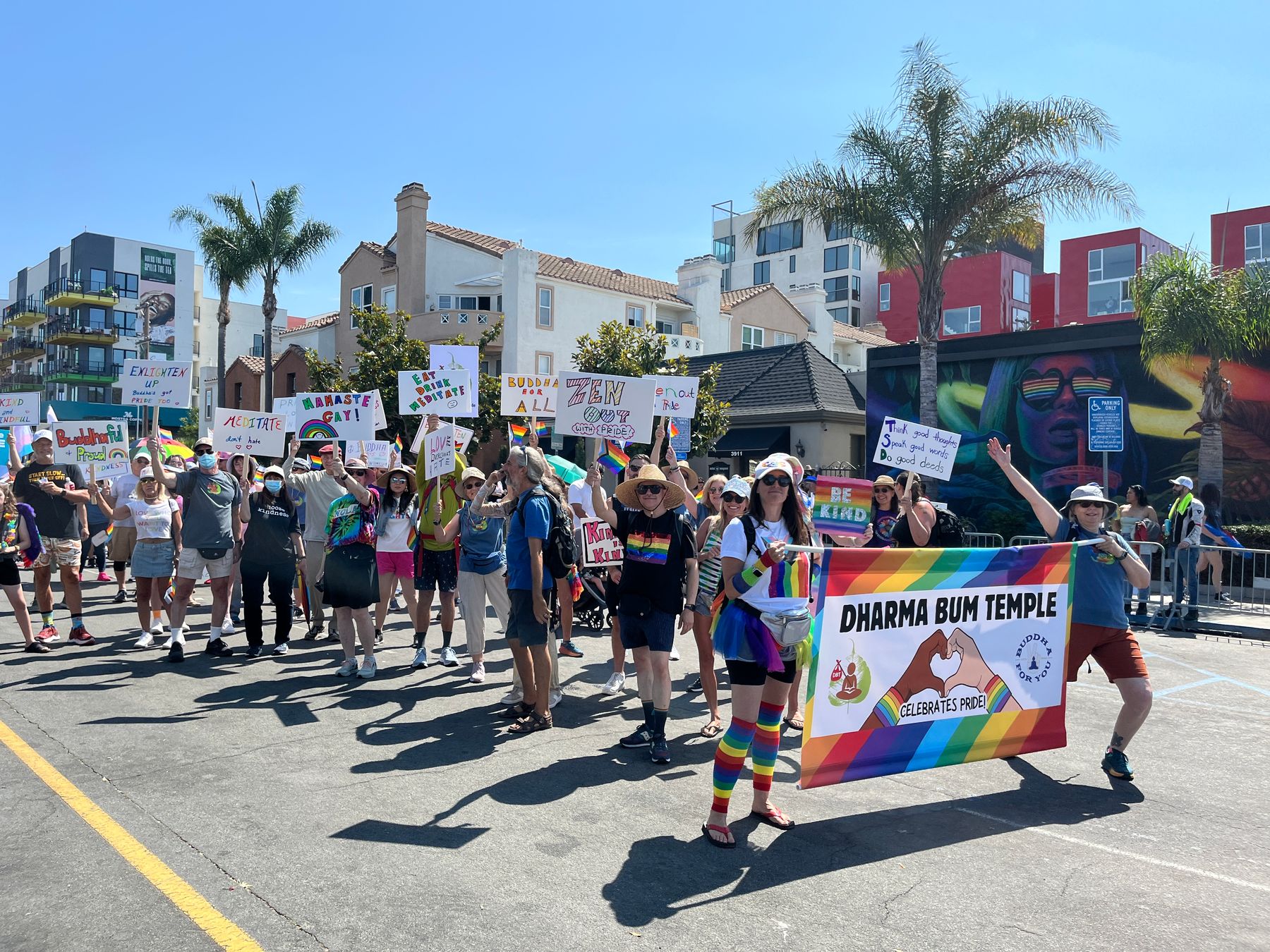 Dharma Bum Temple - PRIDE PARADE 2025