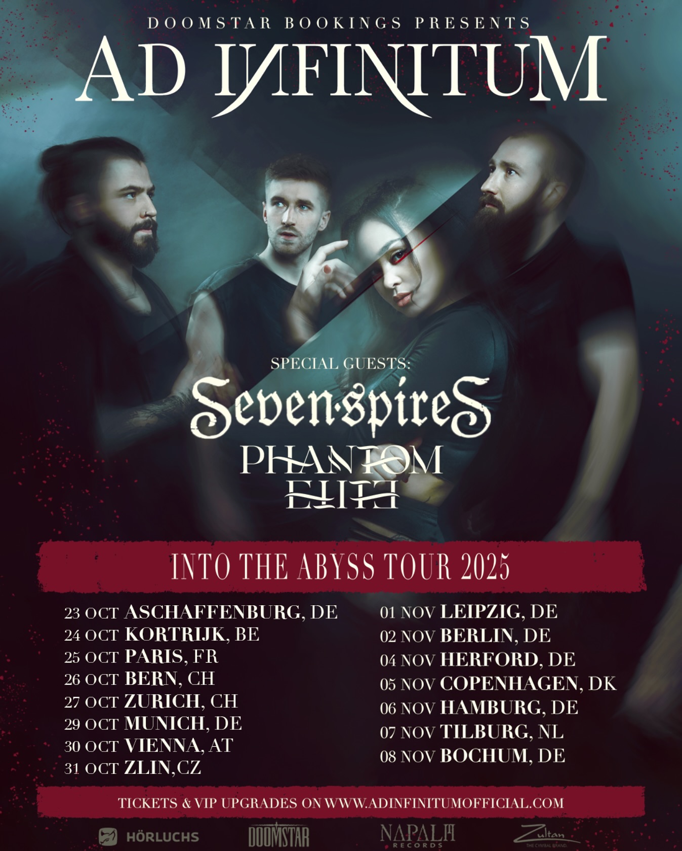 Seven Spires - Upcoming Dates