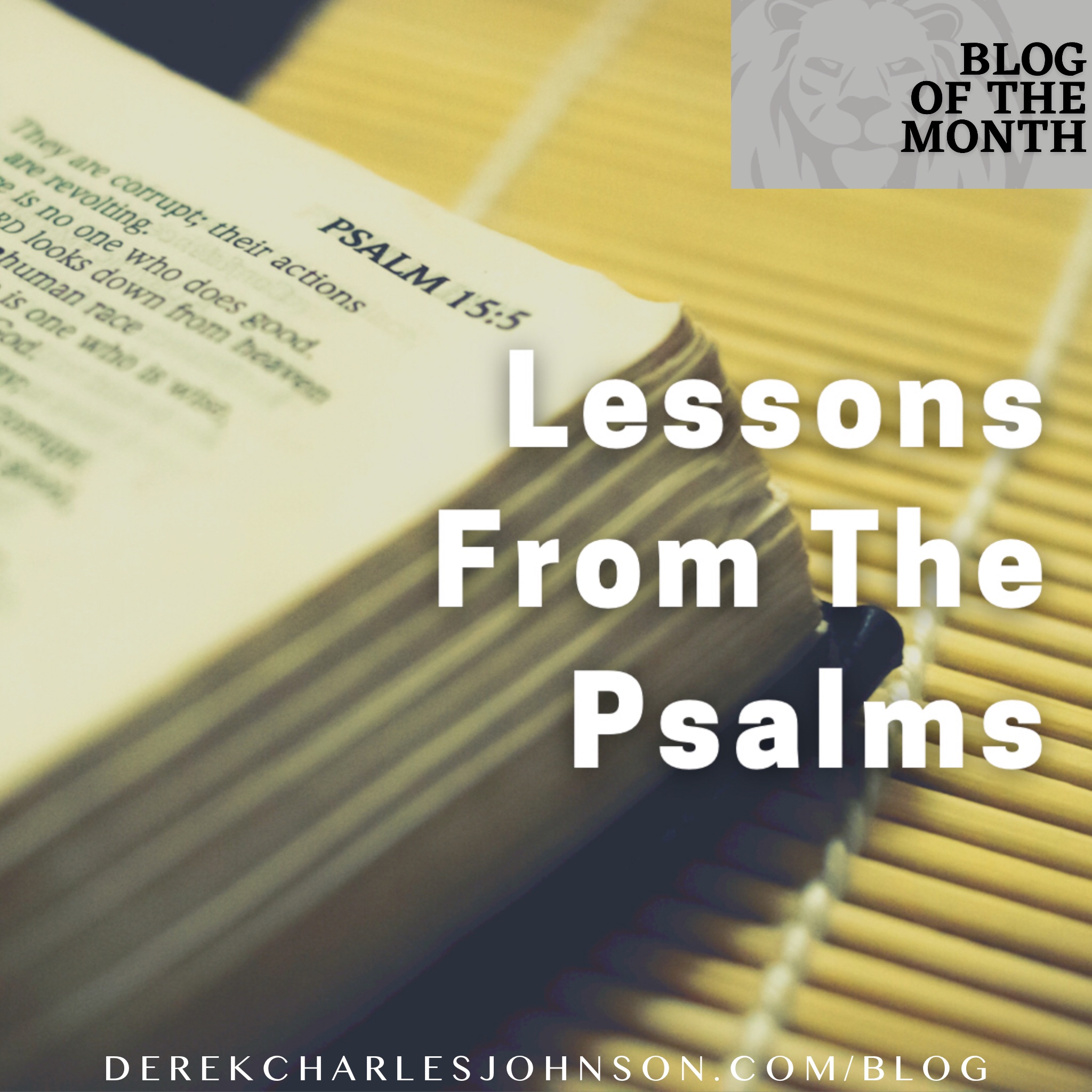 Lessons From The Psalms