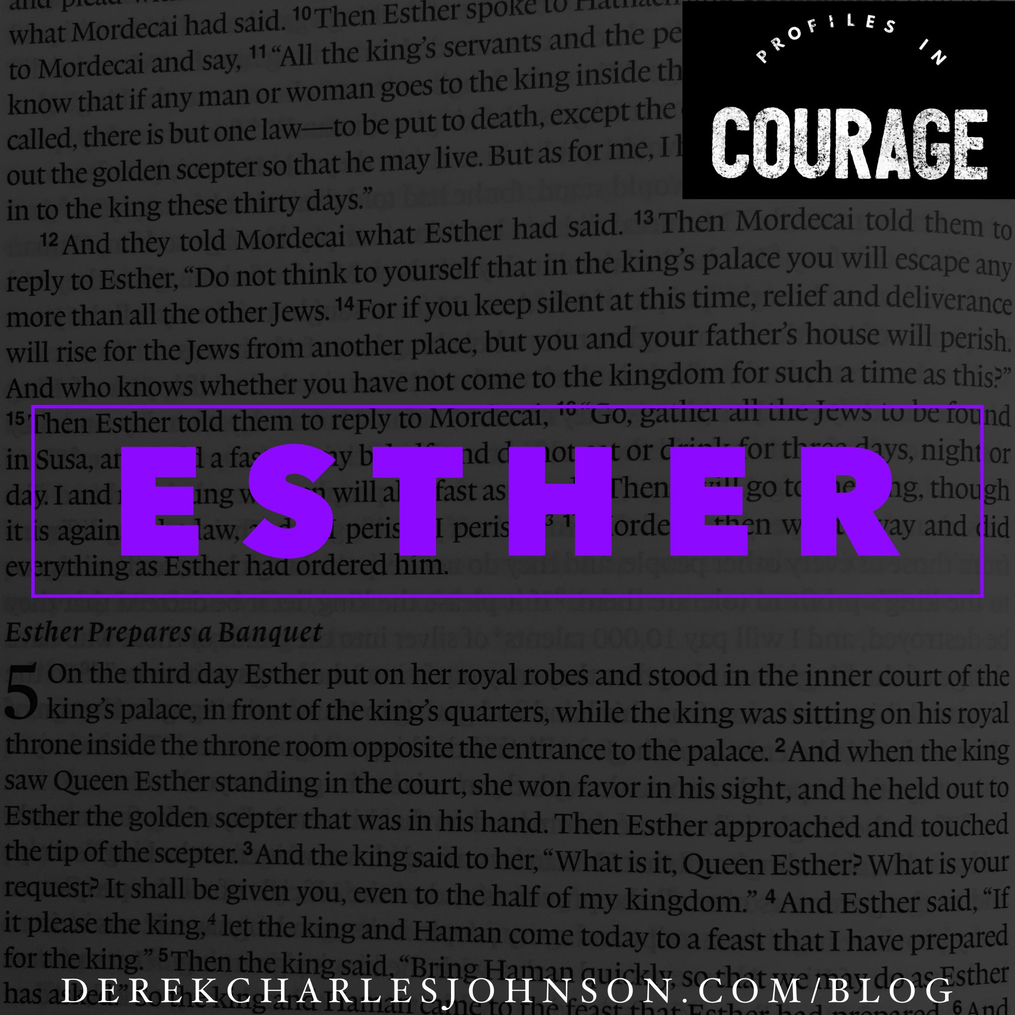 Profiles In Courage - ESTHER