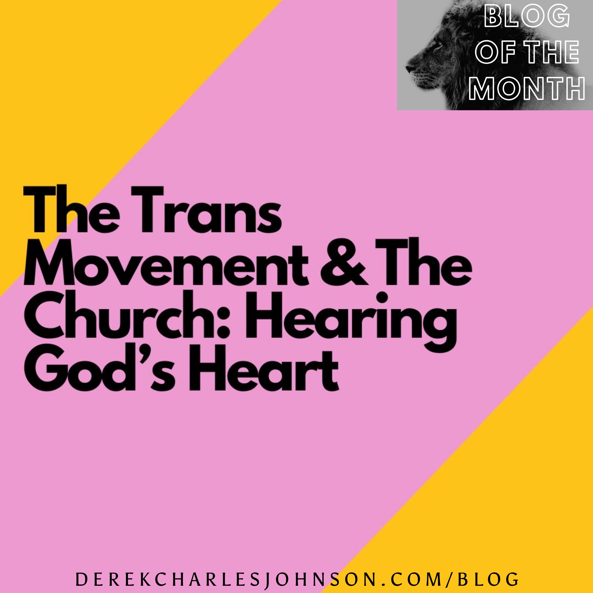 The Trans Movement & The Church: Hearing God's Heart
