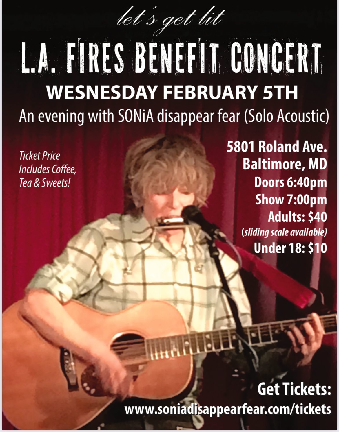 SONiA disappear fear - TOUR