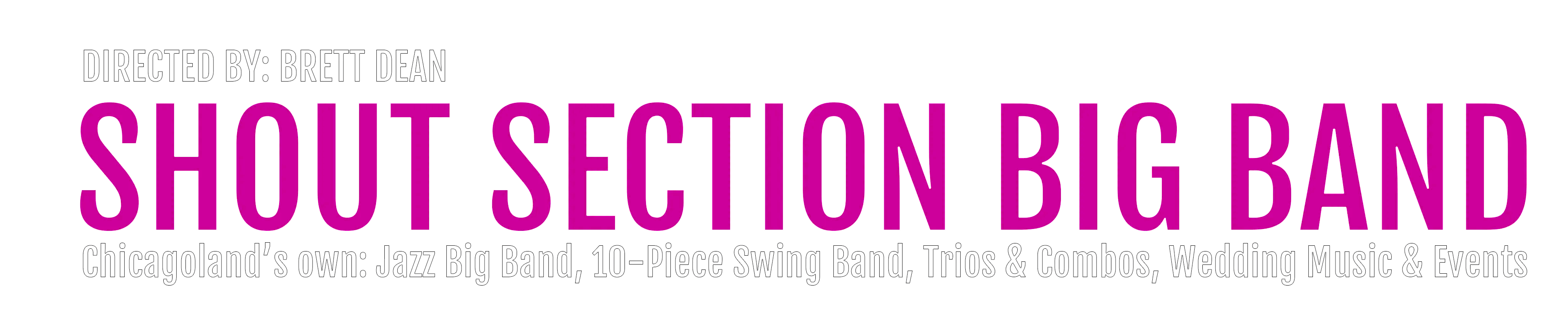 Shout Section Big Band - Calendar / Tickets