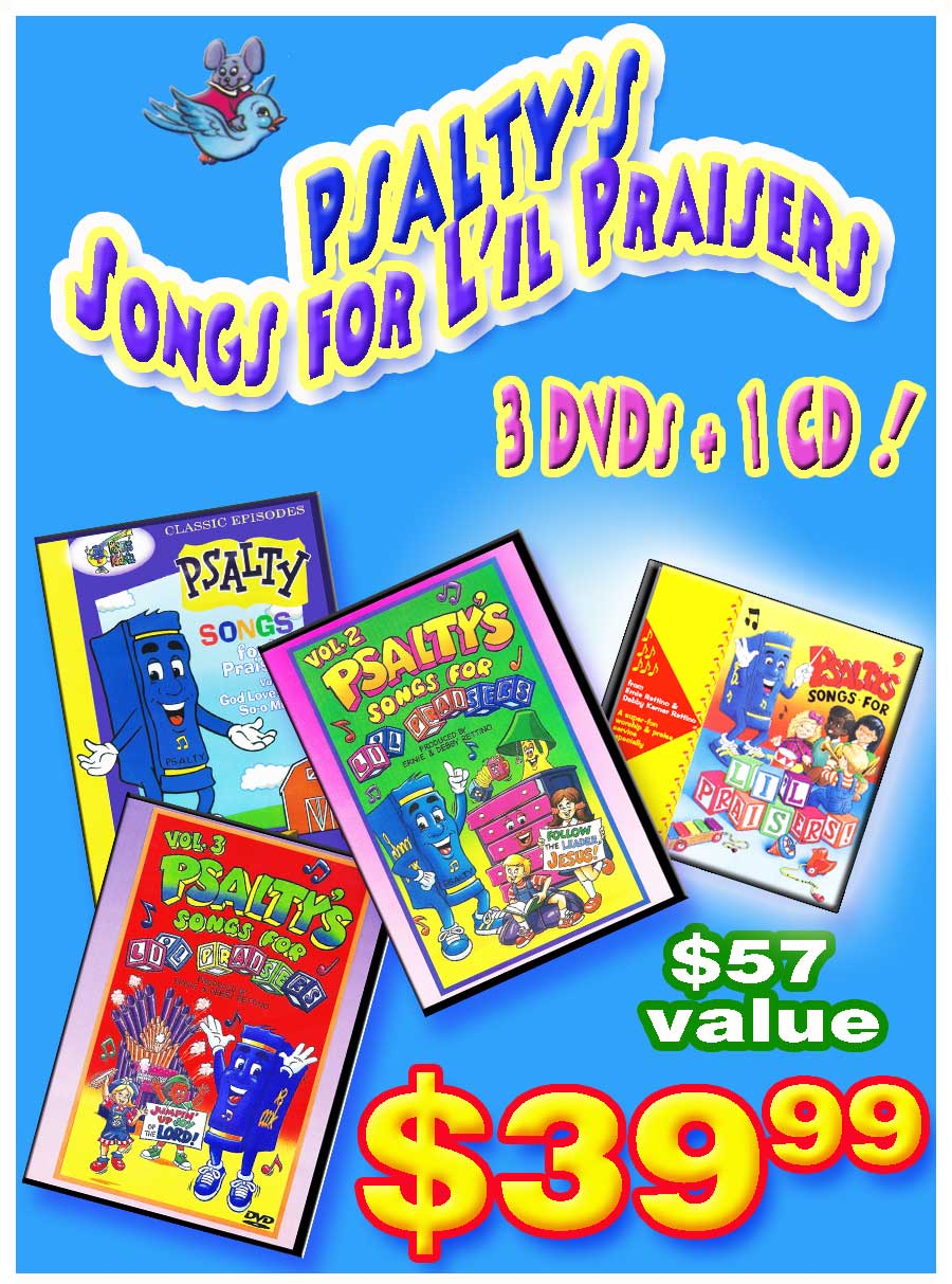 PSALTY'S SONGS for LI'L PRAISERS XTRA SPECIAL - PSALTY.COM