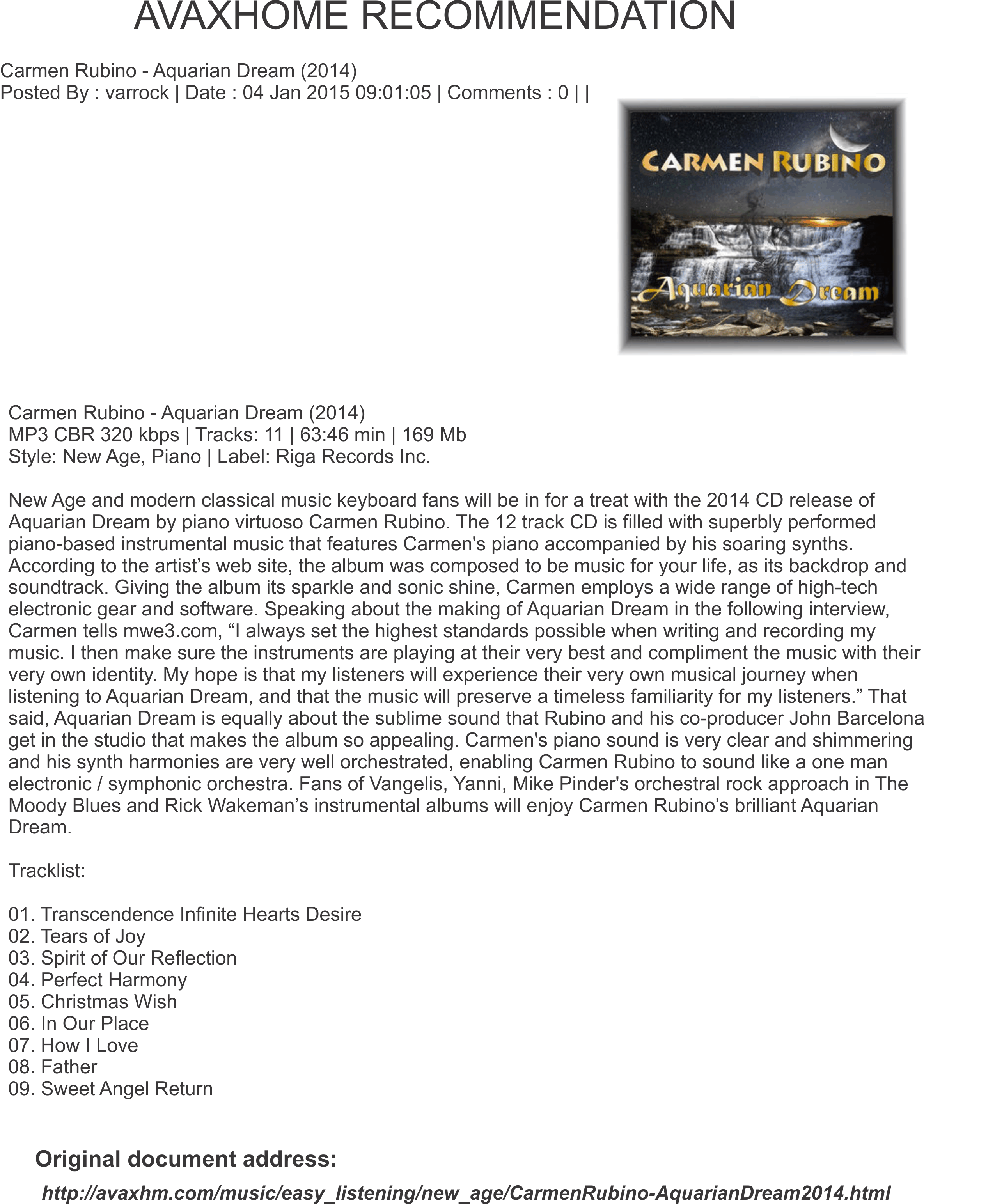 NEW REVIEW FROM AVAXHOME RECOMMENDATIONS