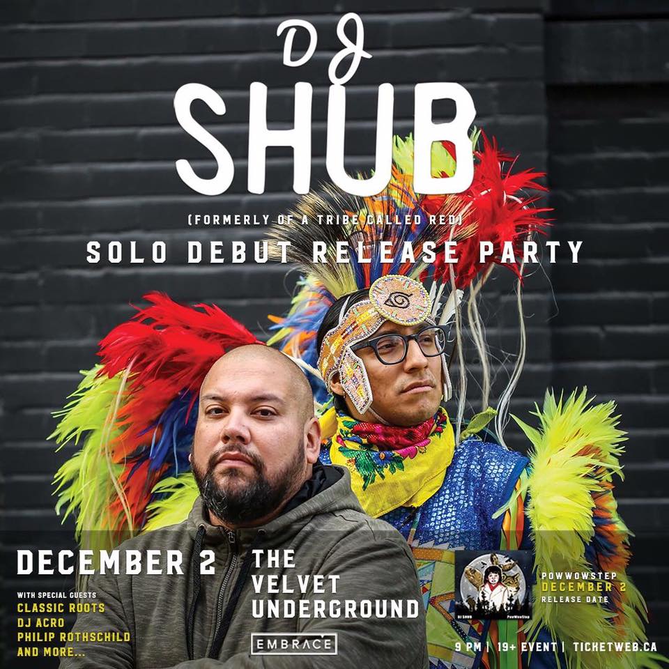 DJ SHUB'S POW WOW STEP EP RELEASE PARTY!