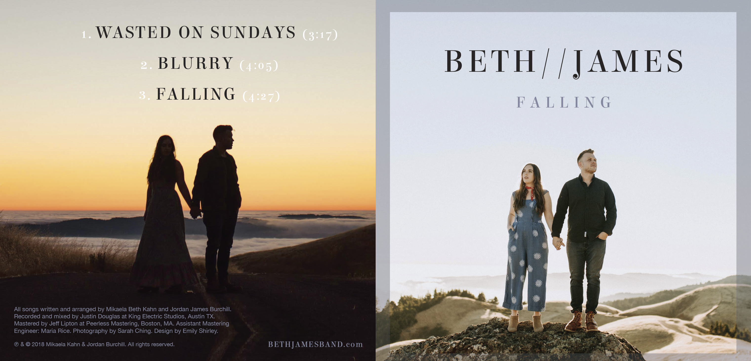 Recent Work: Beth James