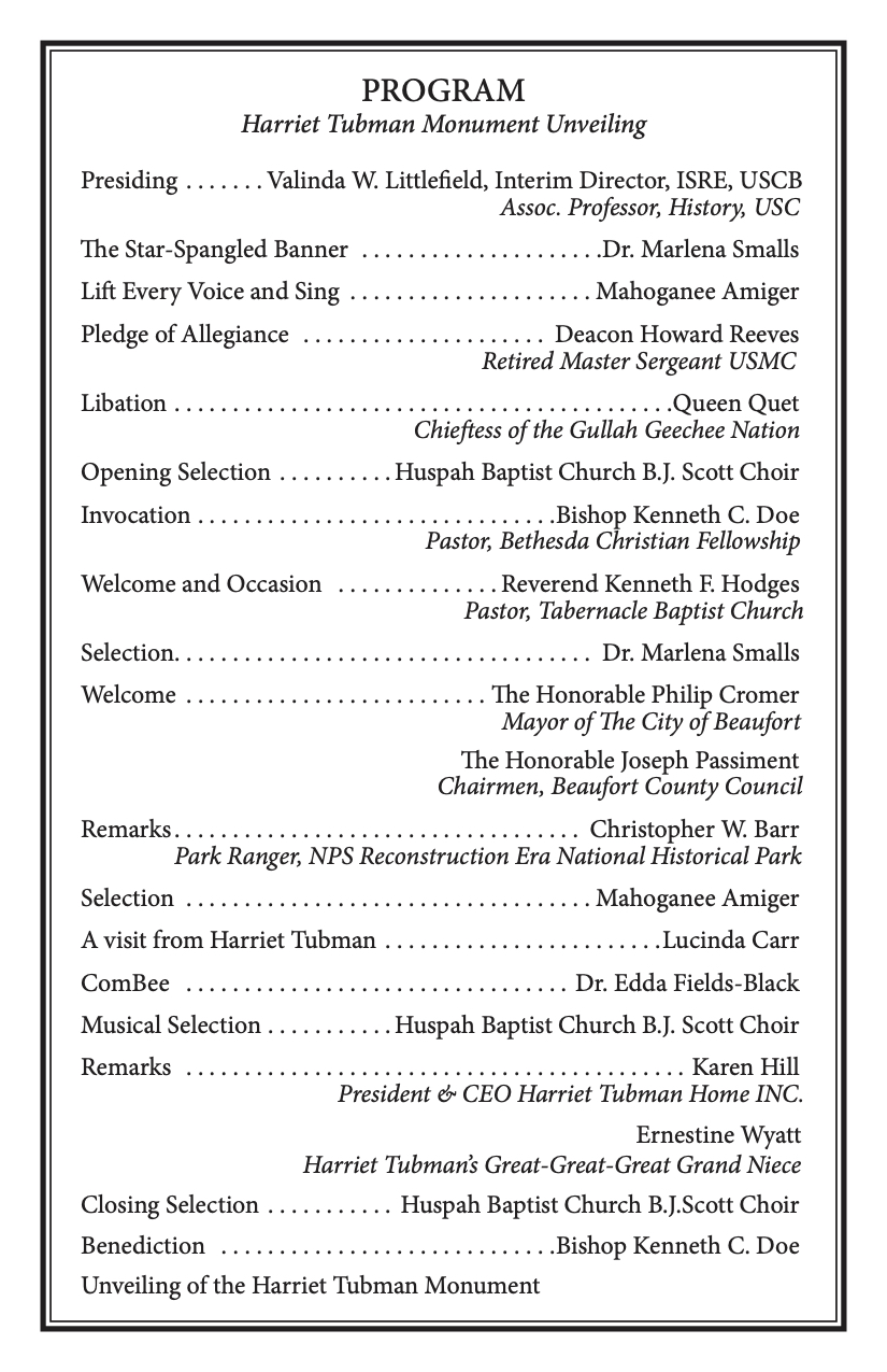 A Short Poem for Harriet Tubman