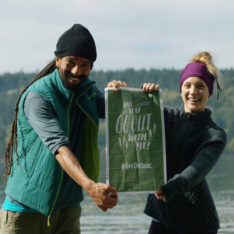Adrian Xavier is Featured in the REI #optoutside Campaign 2016
