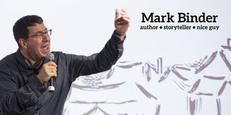 Mark Binder author storyteller nice guy books audiobook - We Wish You