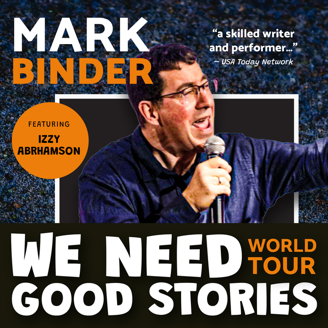 Mark Binder author storyteller nice guy books audiobook