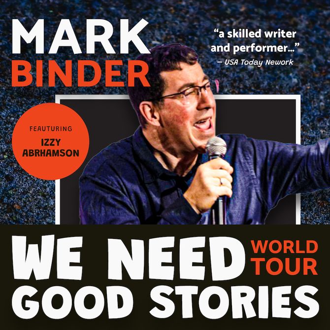 Mark Binder author storyteller nice guy books audiobook