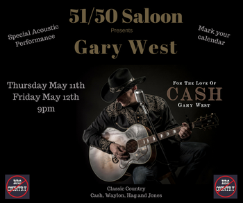 Gary West - Tour