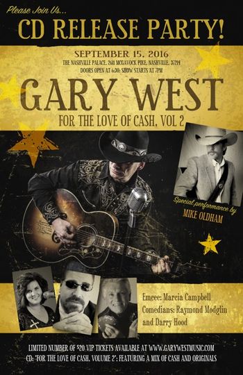 Gary West - Tour