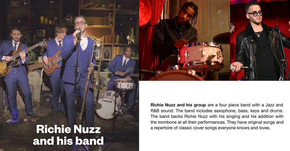 Richie Nuzz Music - Band Leader, Pop - R&B artist artist from New York