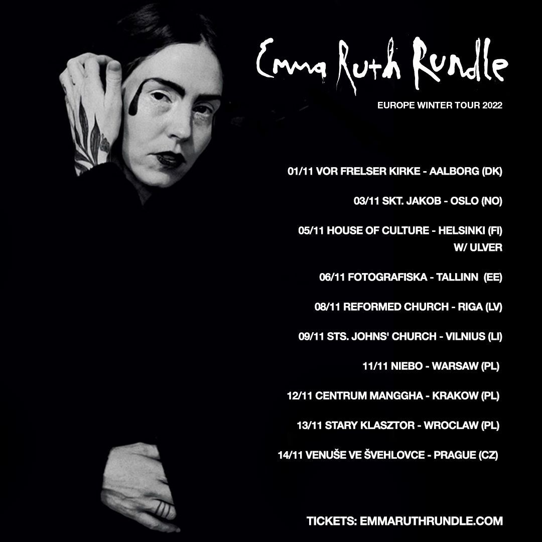 EMMA RUTH RUNDLE EU WINTER TOUR 2022
