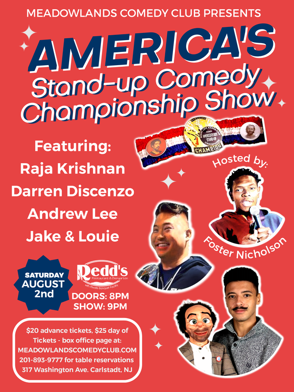 Meadowlands Comedy Club - Shows