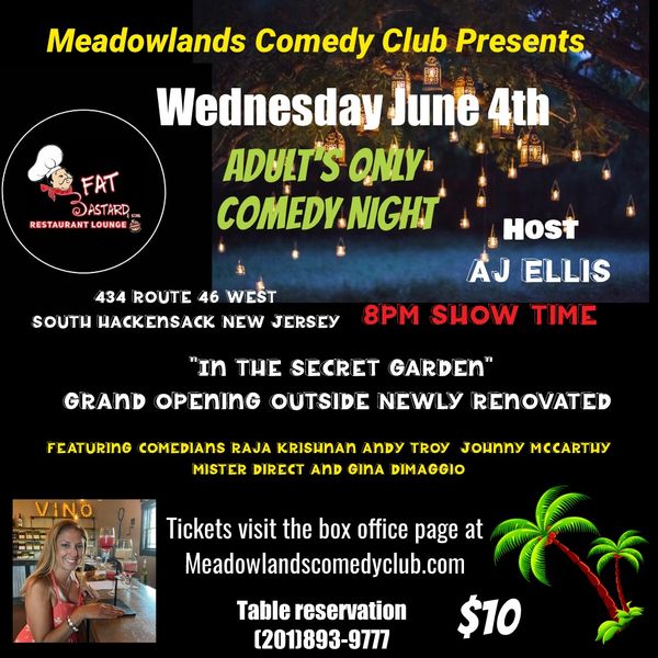 Meadowlands Comedy Club - Shows