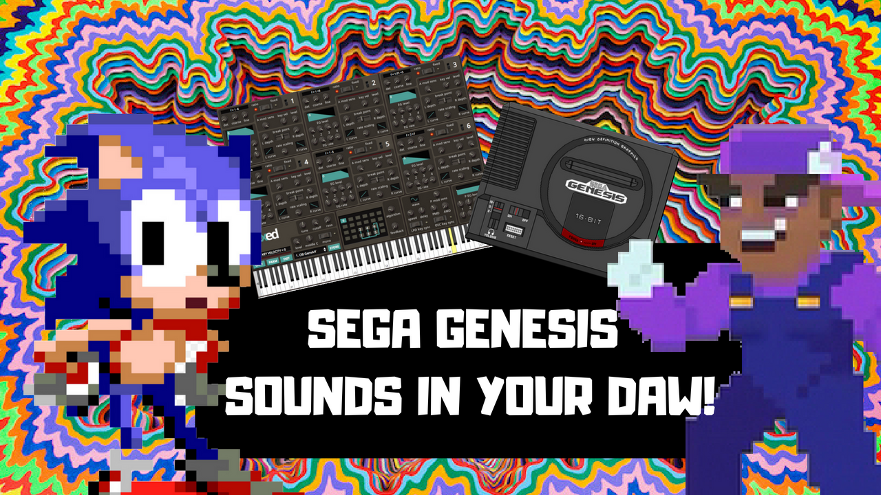 Over 1000 Free Sega Genesis Presets For Dexed/FM8 Plugin