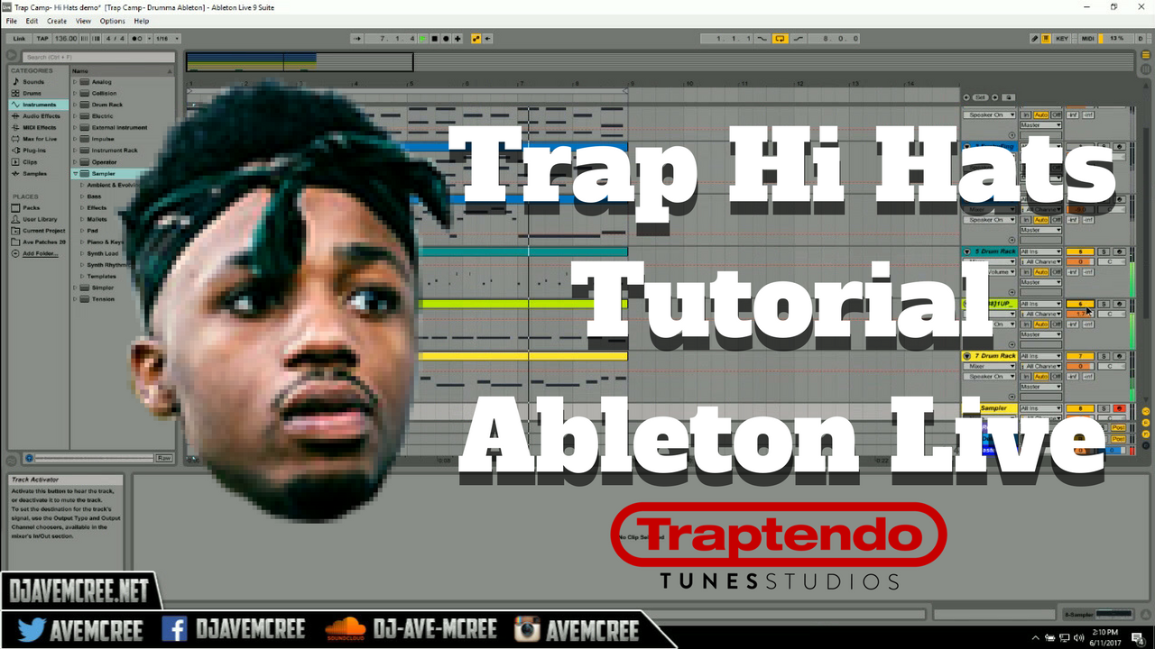 Trap Hi Hats tutorial Template Trap Hi Hats tutorial Template