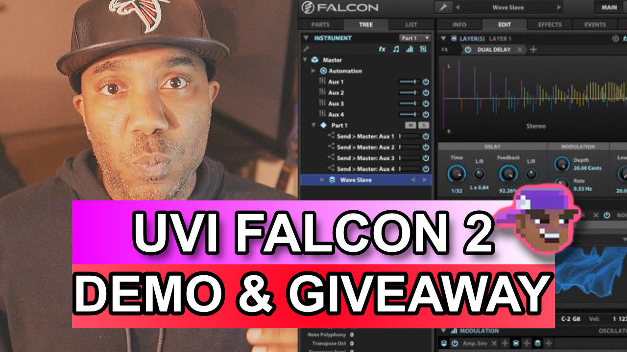 UVI Falcon 2 Free Giveaway and VST/AU Plugin Overview