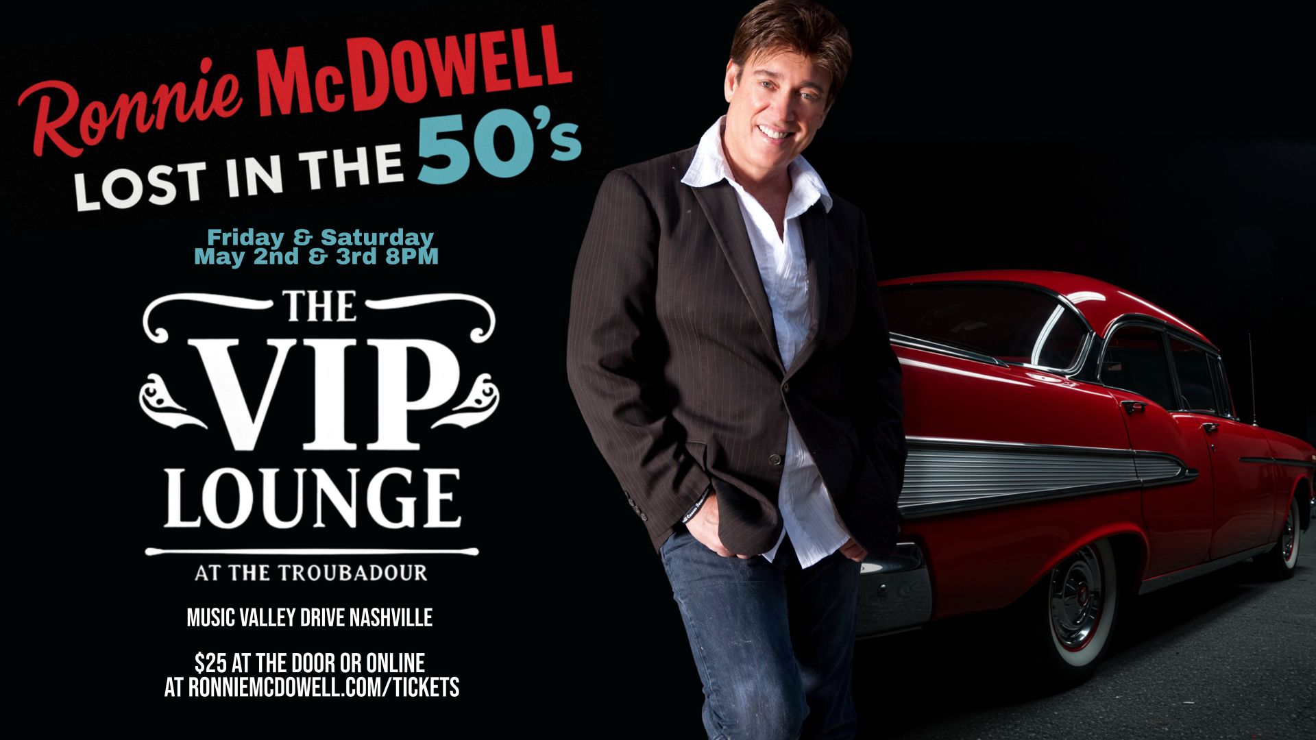 Ronnie McDowell Official Website