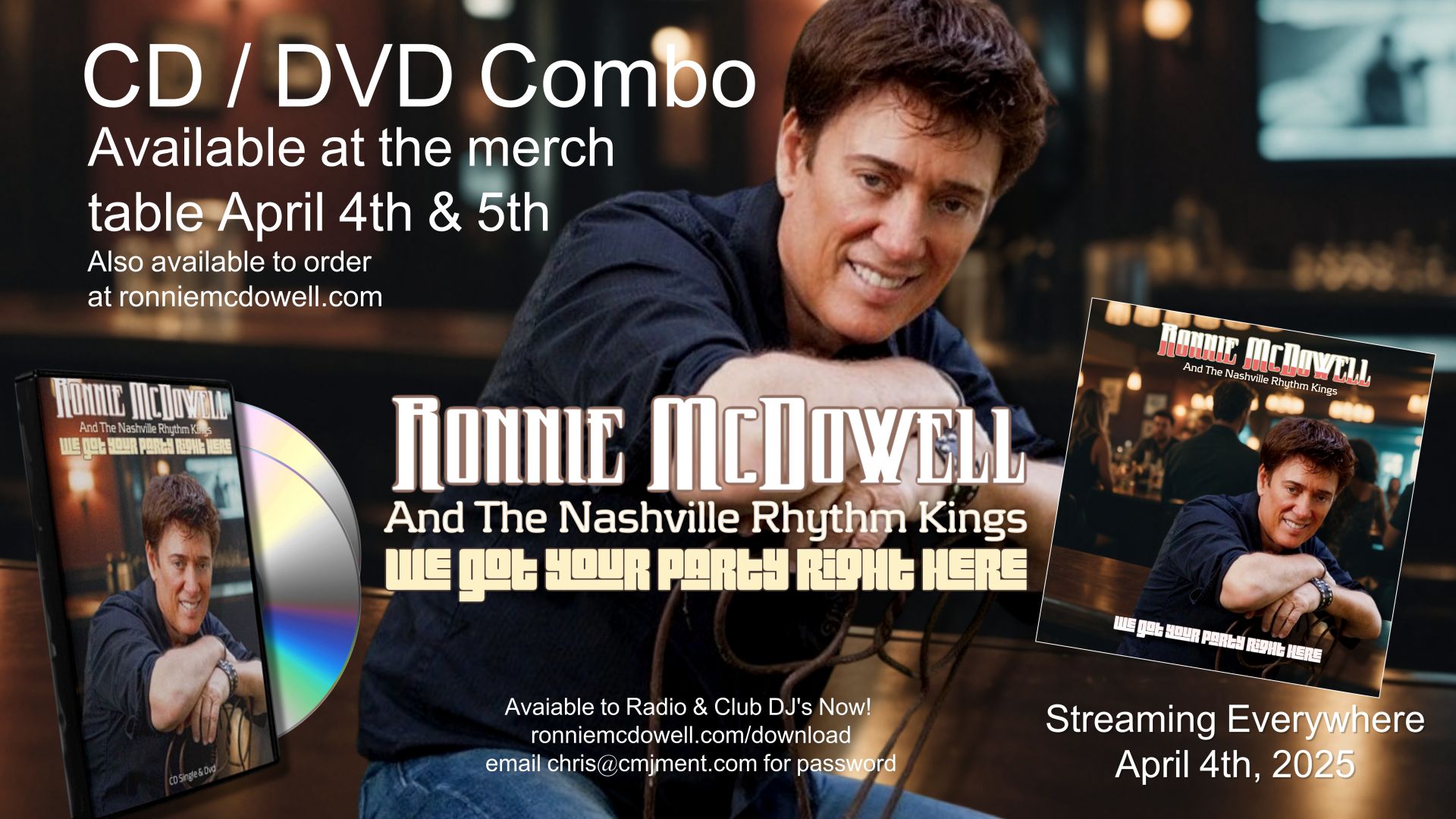 Ronnie McDowell Official Website