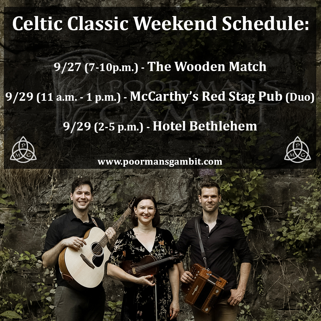 Celtic Classic Weekend Schedule