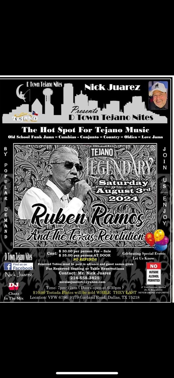 Ruben Ramos & The Mexican Revolution - SHOWS