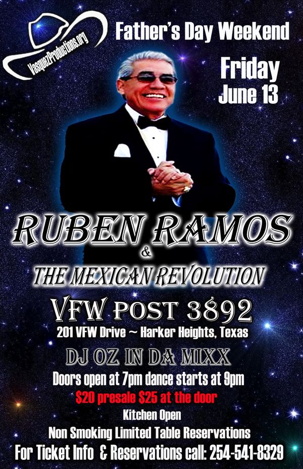 Ruben Ramos & The Mexican Revolution - SHOWS