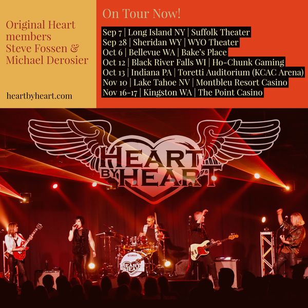 Heart Alumni Steve Fossen & Michael Derosier | Heart By Heart
