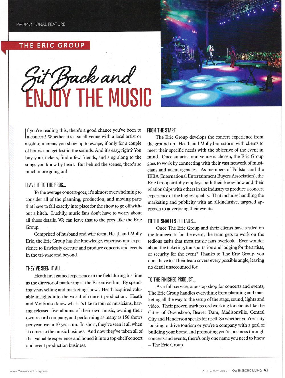 The Eric Group - About