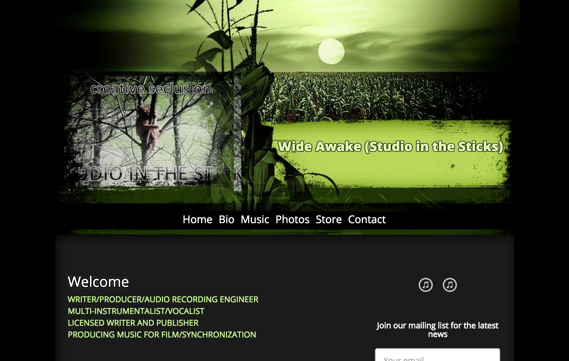 Studio in the Sticks