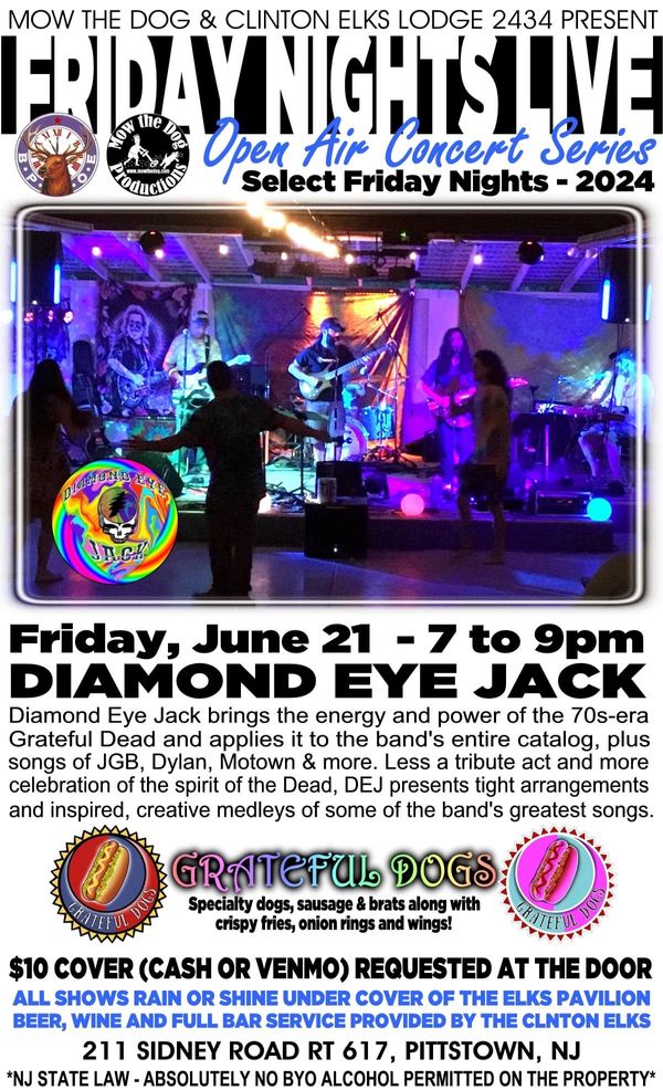 Diamond Eye Jack - Events