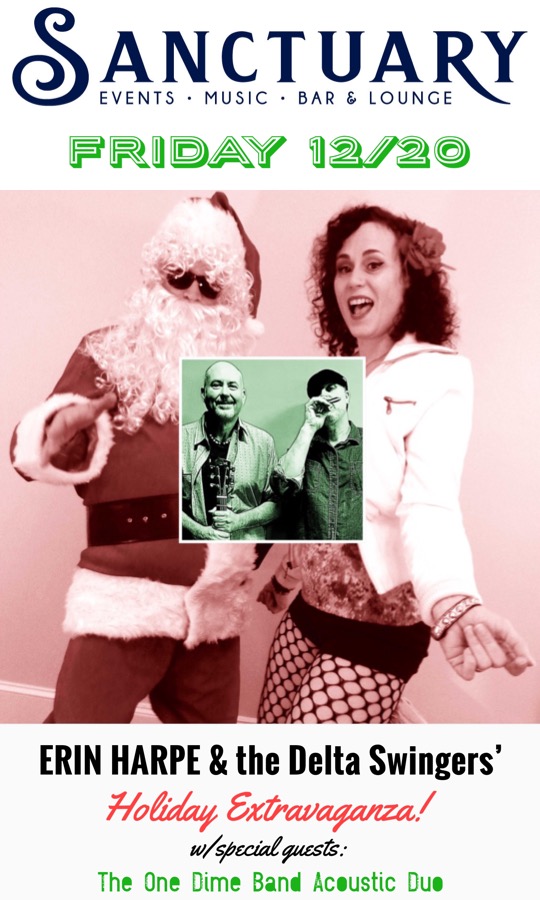 Our last show of the year is Friday, December 20th at Sanctuary!