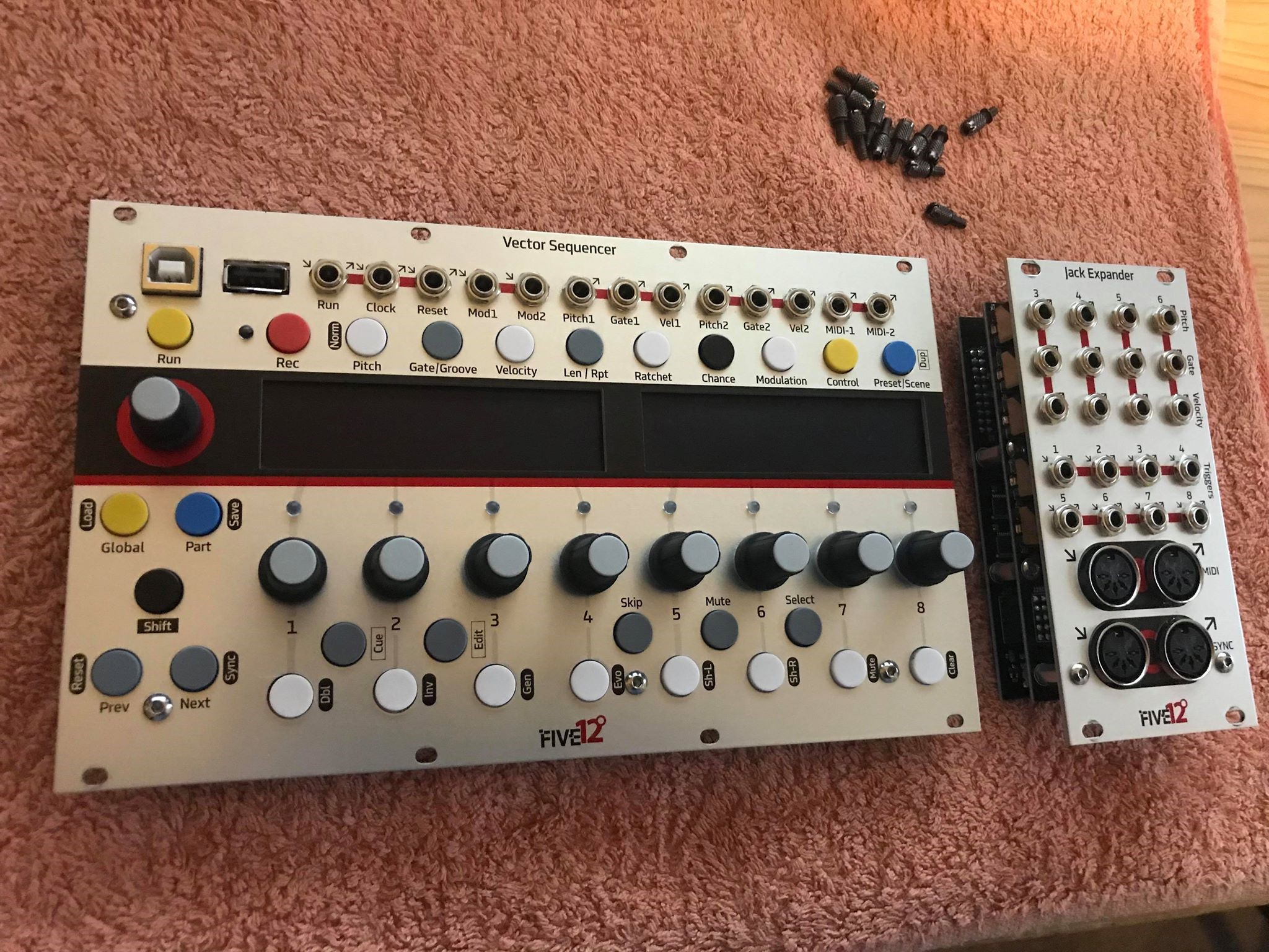 Five12 Vector Sequencer and Jack Expander - Review