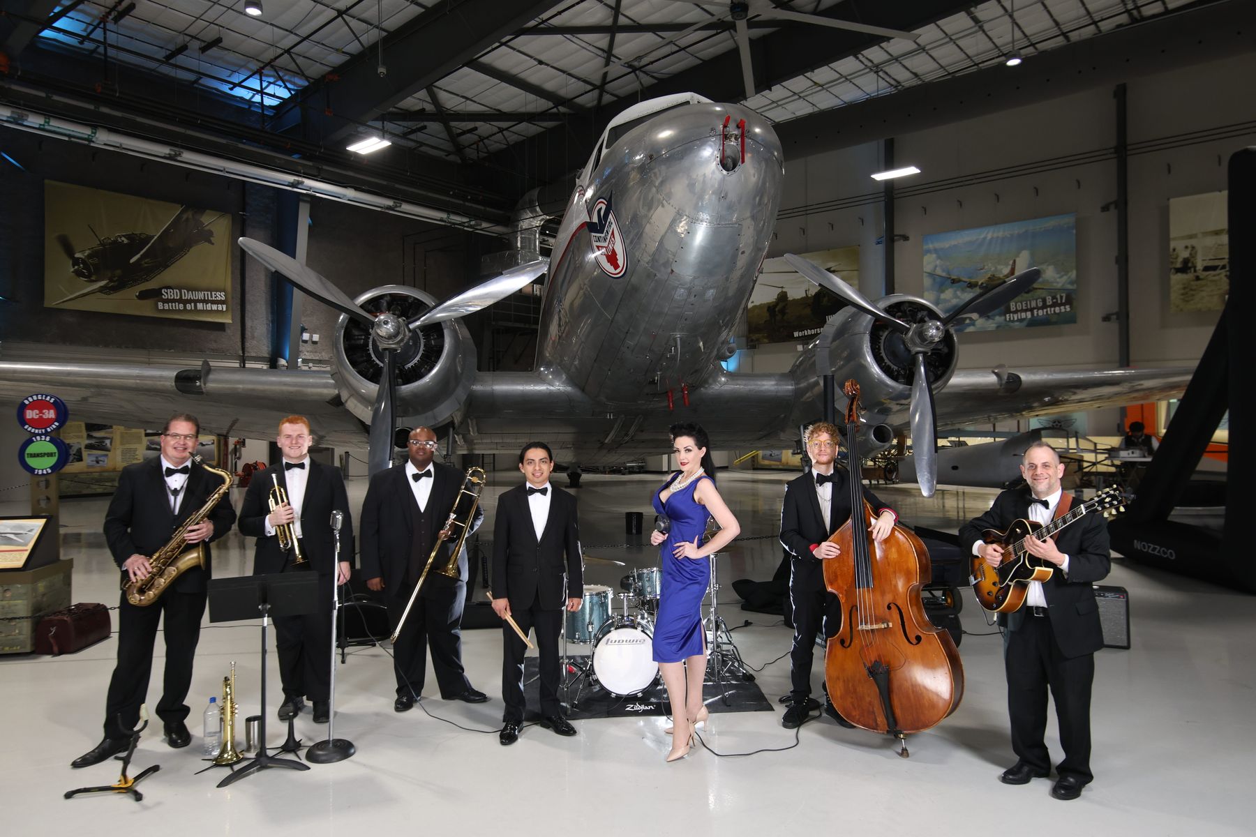 Tianna Hall & The Houston Jazz Band / The Texas Jazz Band
