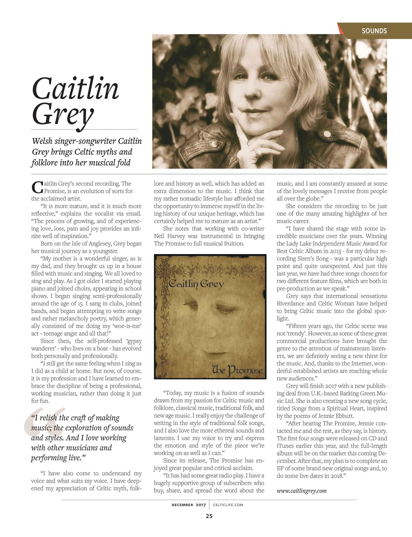 Caitlin Grey - Press Kit