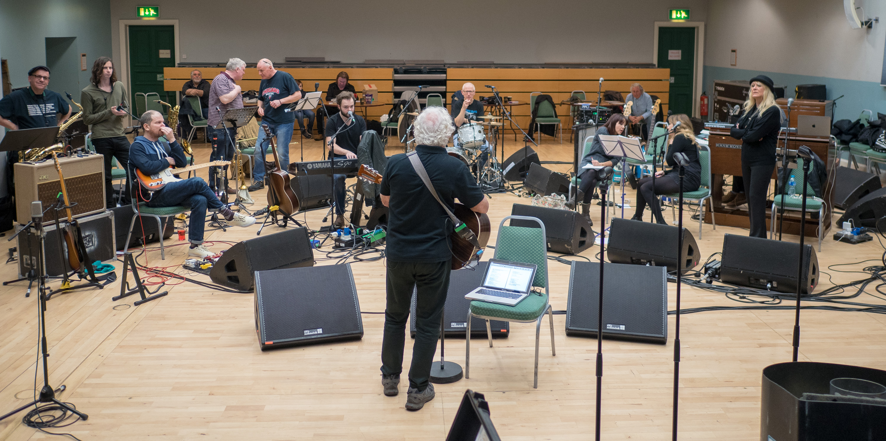 Band rehearsals.. day two!